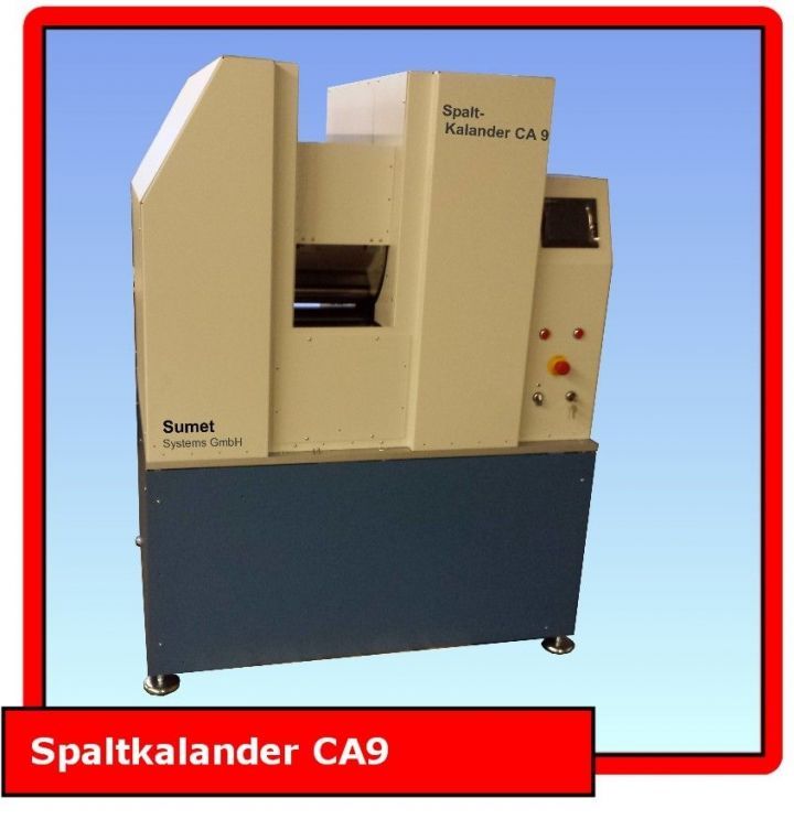 Laborkalander aus Denklingen | Kalandrieren und Prägen